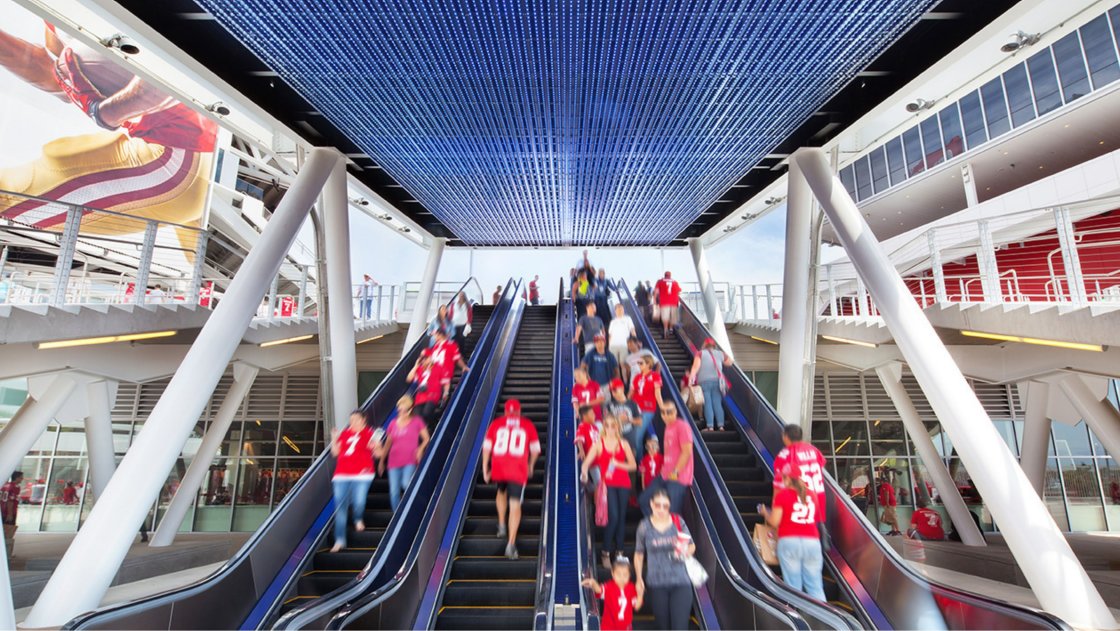 How vertical transportation supports sports venue success